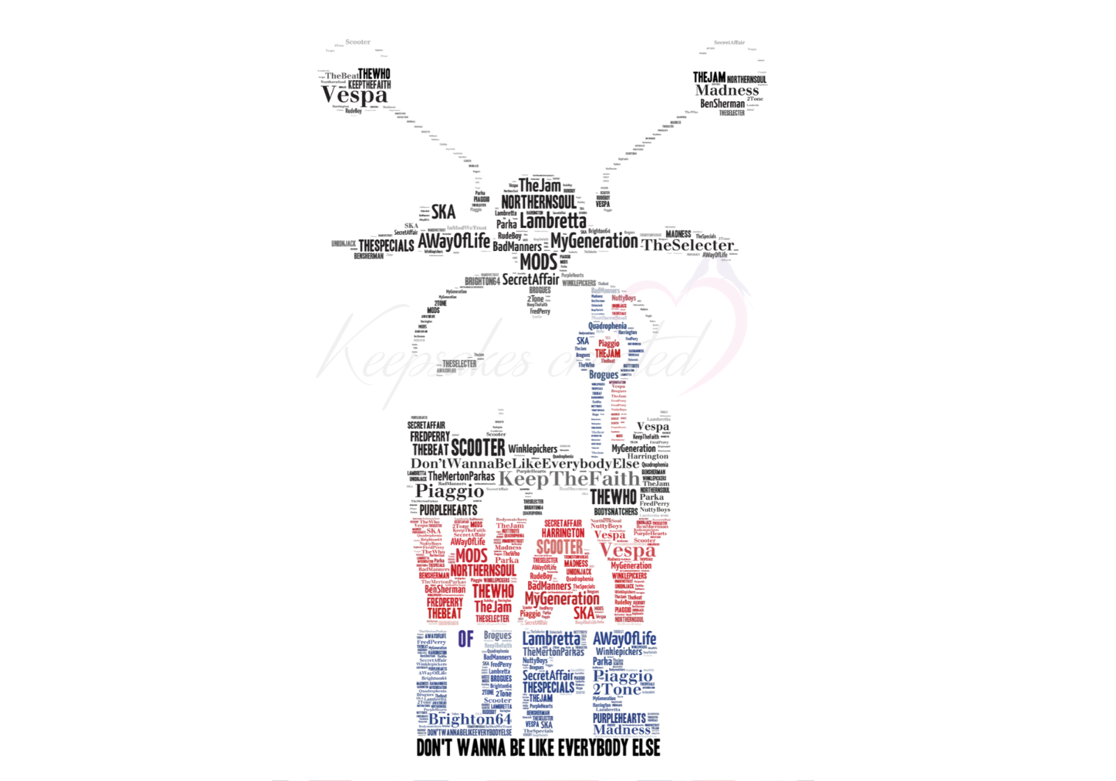 'It's a way of life' Mods Lambretta Ska - Gift/Collectable/Memorabilia ...