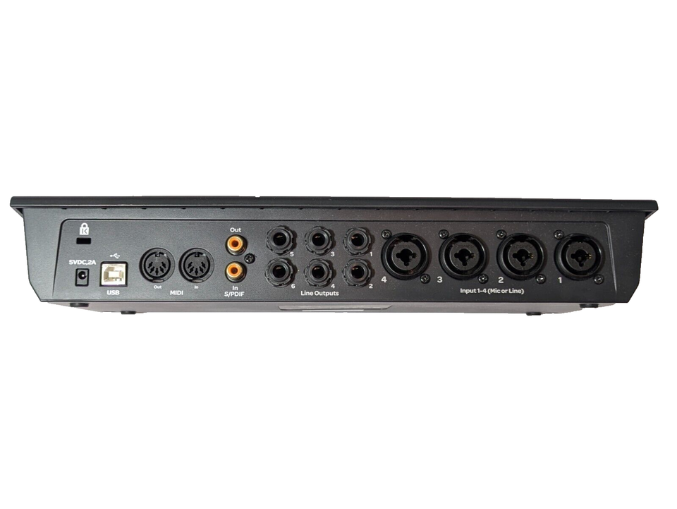 M-Audio Fast Track C600 | USB Recording Interface | Open Box | Complete ...