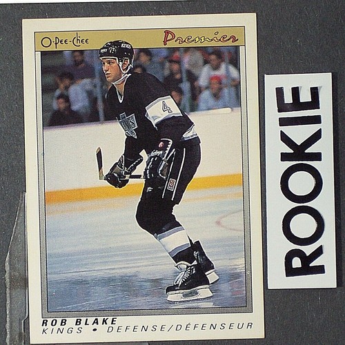 ROB BLAKE RC 1990-91 OPC Premier #6 ROOKIE Los Angeles Kings | eBay
