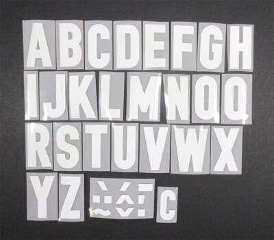 2020 2021 OFFICIAL SPORTING ID ENGLAND AWAY WHITE PLAYER SIZE LETTERS ...