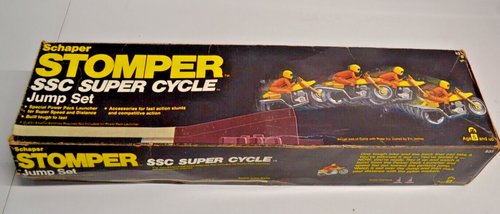 Schaper Stomper SSC Super Cycle Jump Set & Daredevil Launcher w ...