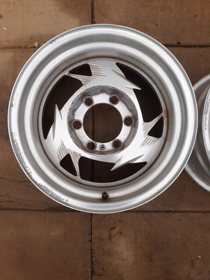 Eagle(?) Alloy Wheels 15x8 6x5.5 Bolt Circle | Aluminum | 3.5 in ...