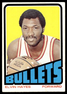1972-73 Topps Basketball Card Elvin Hayes Baltimore Bullets #150 EX | eBay