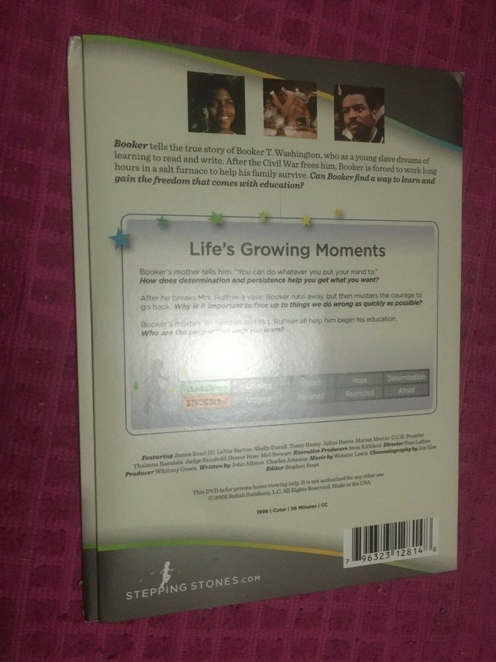 Booker DVD STEPPING STONES SHELLY DUVALL LE VAR BURTON JUDGE REINHOLD ...