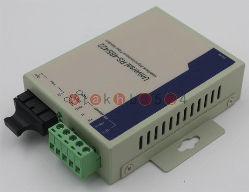 Industrial RS485/422 Digital Optical MODEM Serial to Fiber Converter MM ...