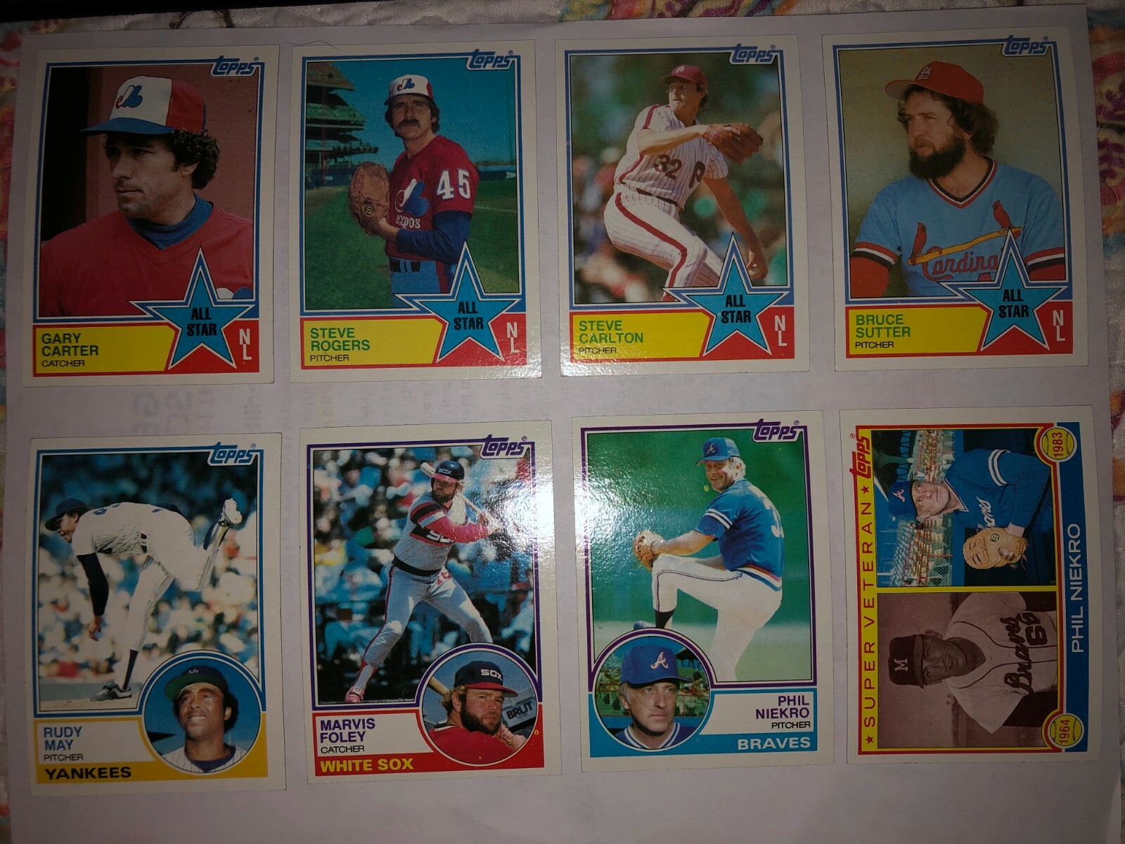 VINTAGE 1983 TOPPS BASEBALL CARDS YOU CHOOSE 404-564 MLB CARD FREE ...