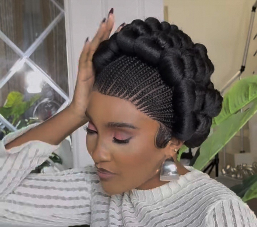 Nini Combo Beautiful Braided Wig Free UK Delivery | eBay