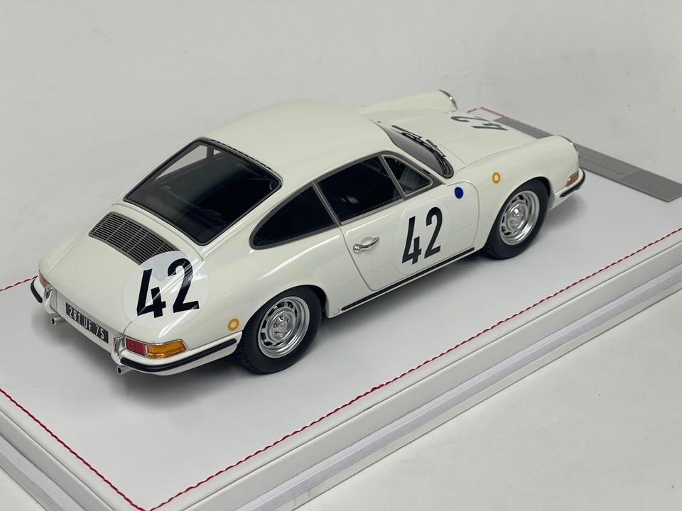 1/18 Ivy Models Porsche 911 S from 1967 24 Hours of LeMans Car #42 ...