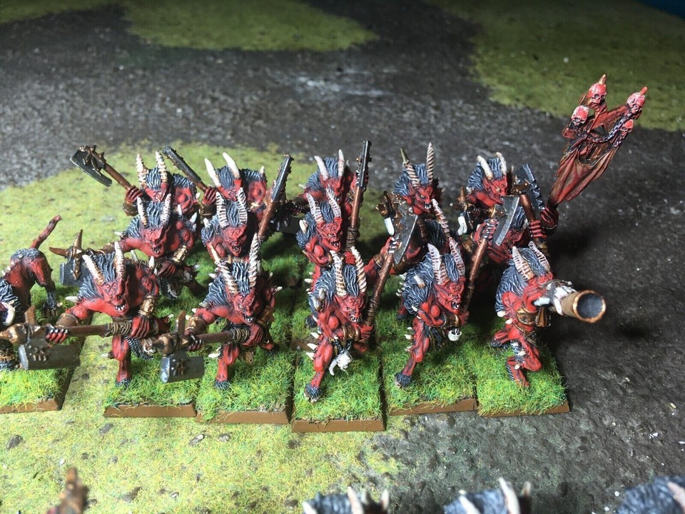 Warhammer Painted Khorne Daemon Army OOP | eBay