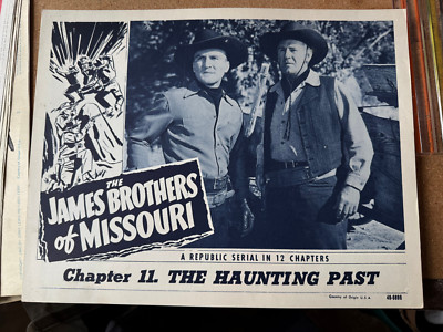 James Brothers Of Missouri, The 1949 Republic 11x14" western serial ...