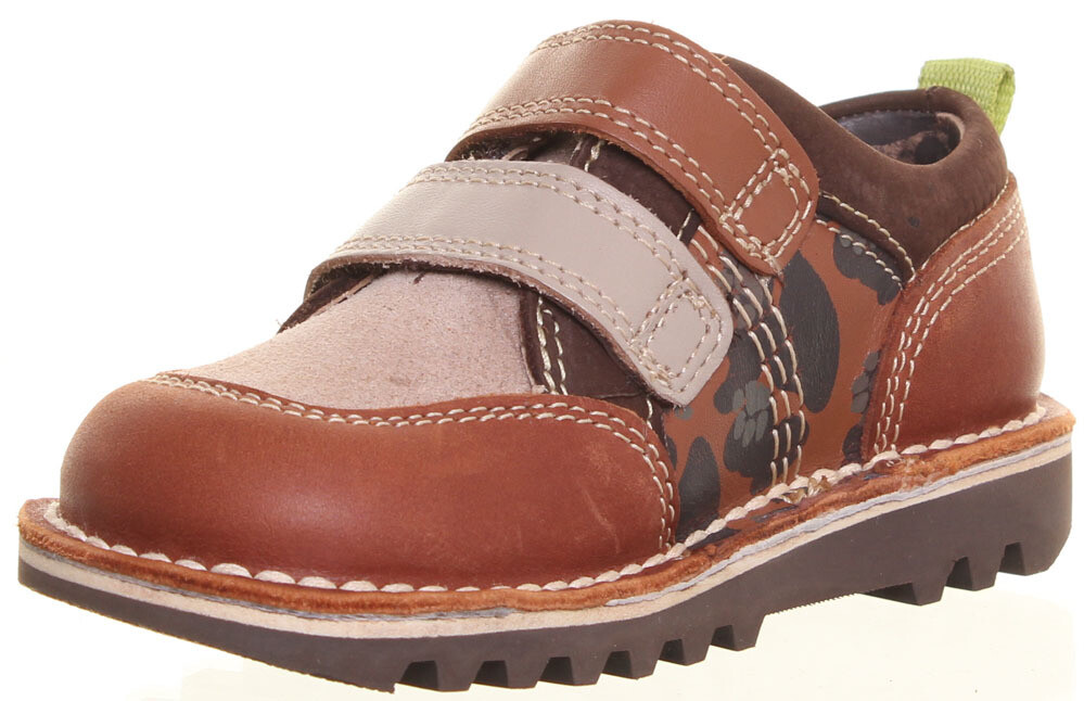 12762 Kickers Kick Racer Kids Suede Leather Shoes | eBay