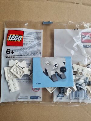 Lego Polar Bear Monthly Build 40208 Polybag Brand new sealed Rare ...