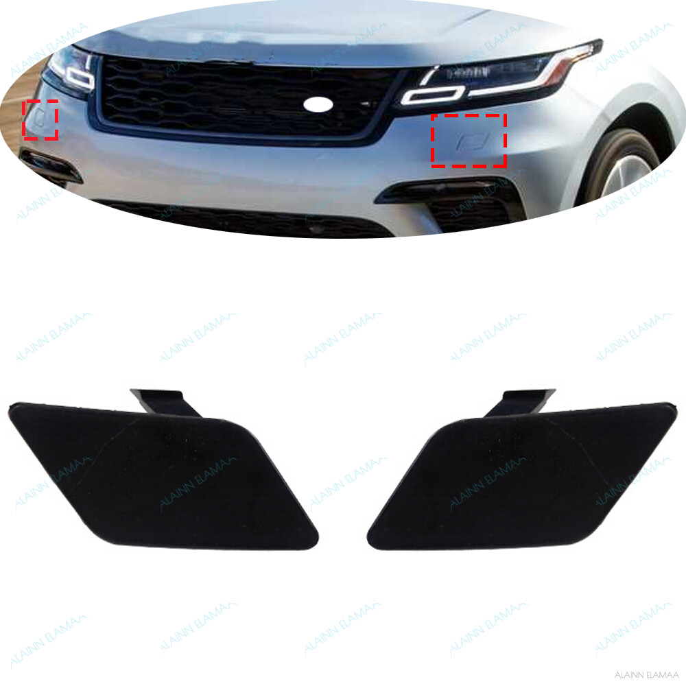 L&R Headlight Washer Nozzle Cover Cap For Range Rover Velar SVA L560 ...