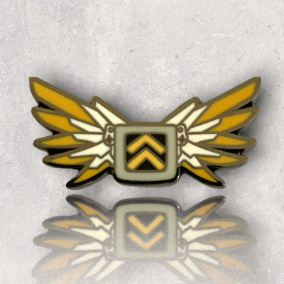 Blizzard BlizzCon Wowhead Overwatch Mercy Wings pin Rare | eBay