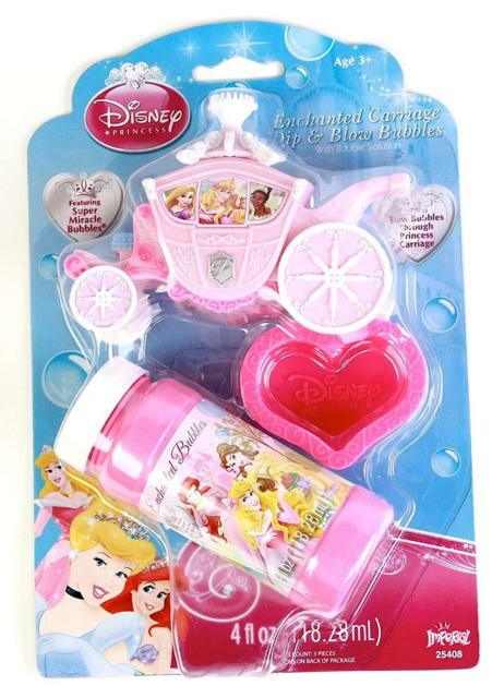 Disney Princess Bubbles Set DIP & Blow Carriage Imperial 3 for sale ...