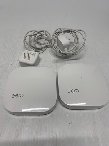 Eero Pro B010001 2nd Generation Gen AC Tri-Band Mesh Router White Lot 2 ...