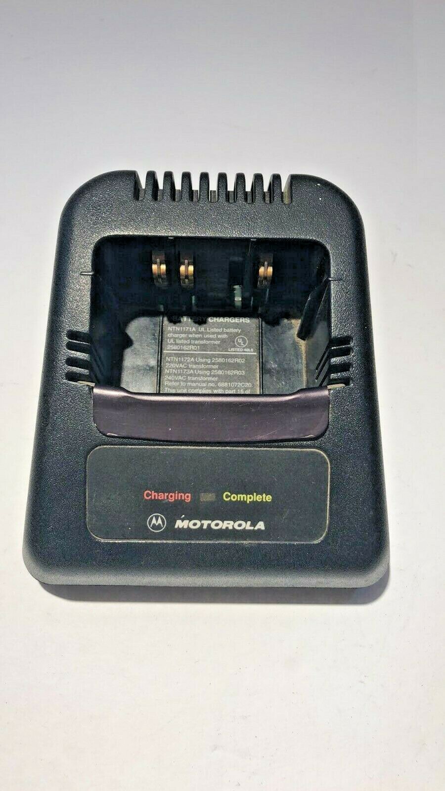 1X MOTOROLA NTN1171A CRADLE RAPID RADIO BATTERY CHARGER HT1000 MT2000 ...