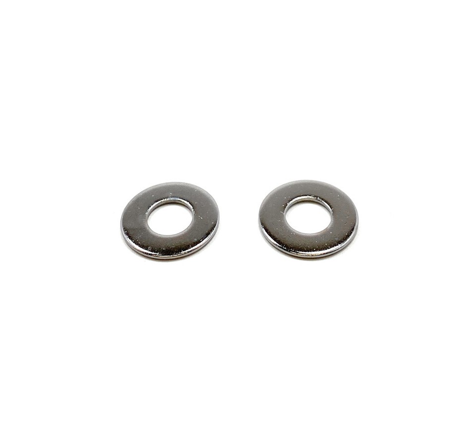 (50) 5/16" Chrome 18-8 Stainless Steel Flat Washer 3/4 OD - Chrome Flat ...