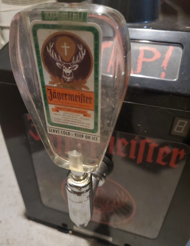 Jagermeister Tap Machine 3 Bottle Shot Chiller- Jemus Sold As Is | eBay