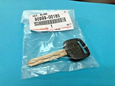 GENUINE 1992-2006 Toyota Models Blank Key Insert | 9099900185 | OE ...