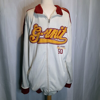 VINTAGE Y2K G Unit Jacket XXL 2XL Heavy weight Formula 50 Cent Gold ...