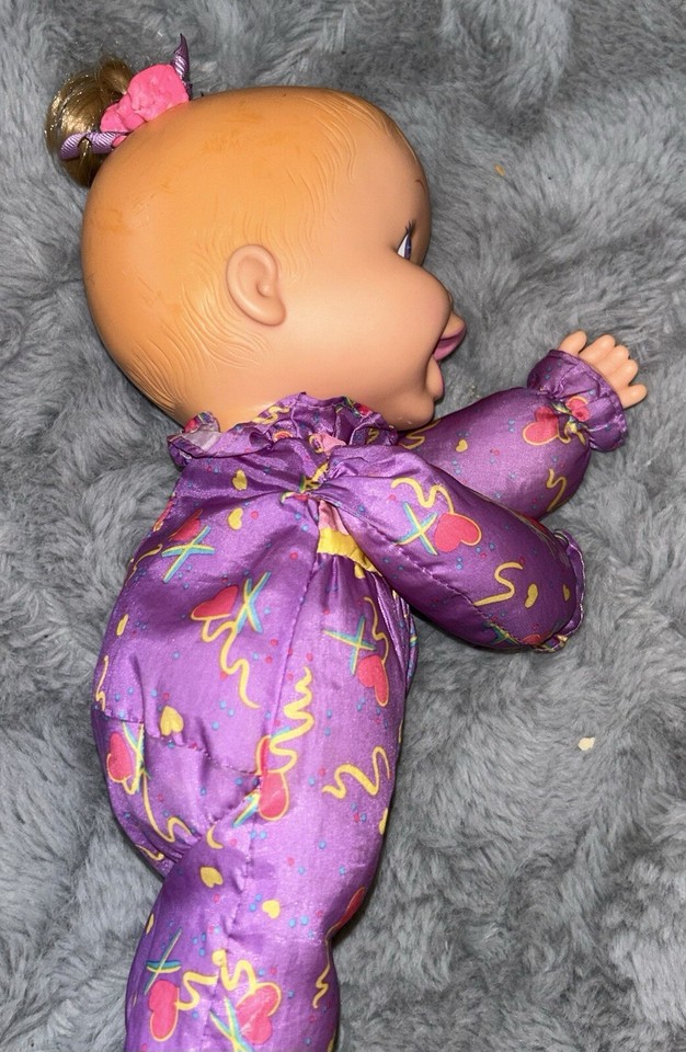 Vintage 1995 Baby Headstand Surprise 14” Doll! Toy Biz Weighted Head ...