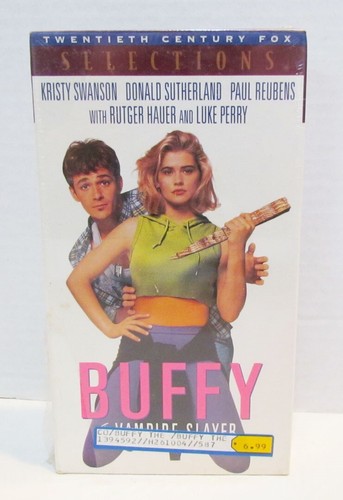 BUFFY THE VAMPIRE SLAYER 1992 FILM VHS TAPE FACTORY SEALED 20th CENTURY ...