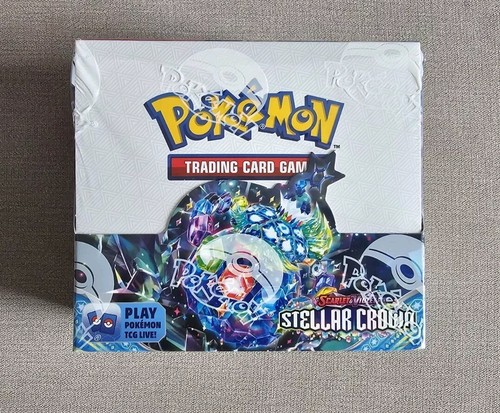 Pokemon TCG: Scarlet & Violet Stellar Crown Booster Box Factory sealed ...
