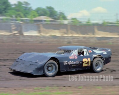 1982 Billy Moyer 8x10 print Dirt Late Model Racing | eBay