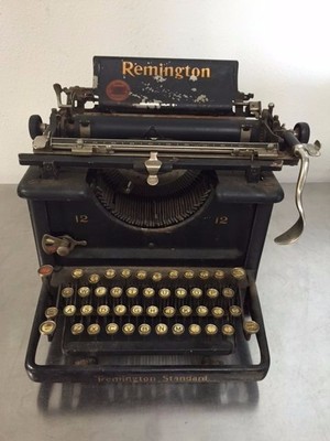 Vintage Antique Remington Standard Typewriter #12 Serial: LA 57490 | eBay
