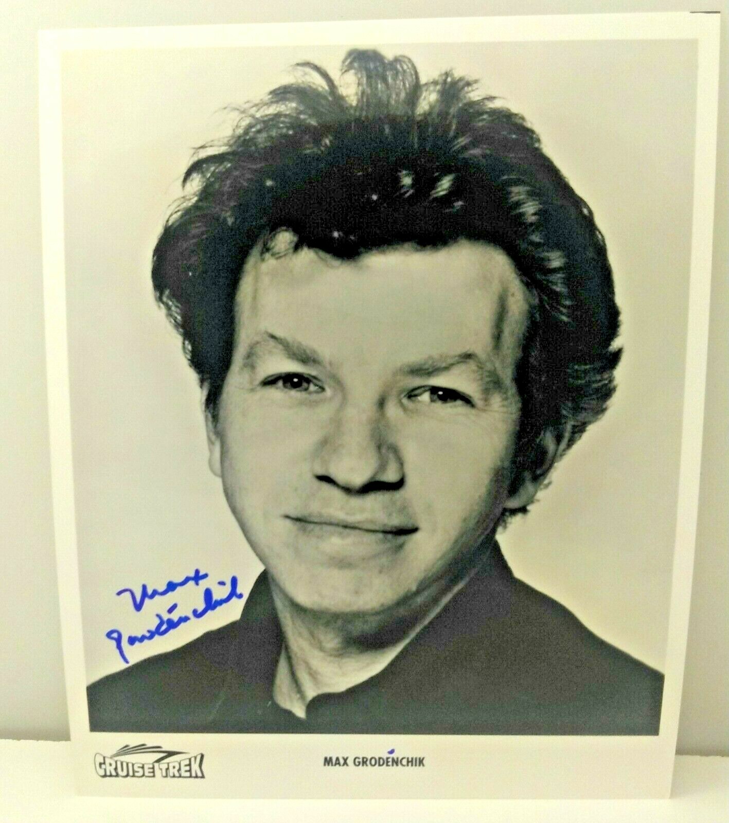 Star Trek Max Grodenchik hand signed autographed 8x10 photo B&W Cruise ...
