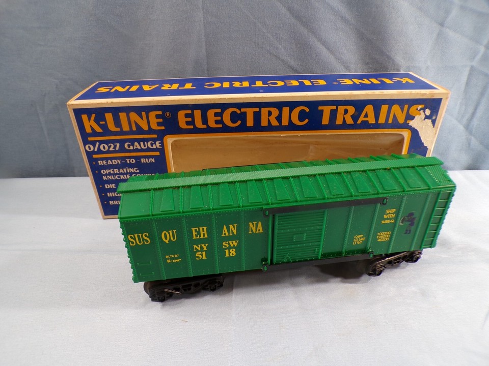 K-Line Susquehanna / Susie Q Box Car Train Car #K-5118 w/ Box | eBay