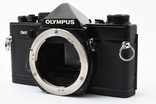 [Near MINT w/Strap] Olympus OM-2 OM2 Black 35mm SLR Film Camera Body ...
