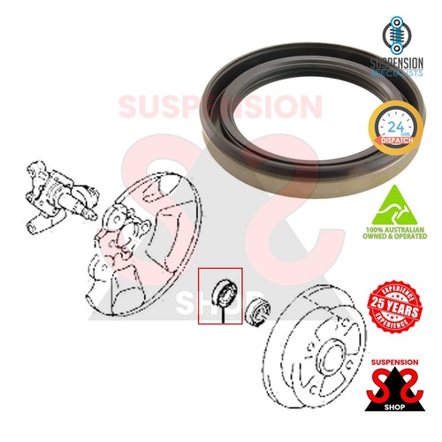 Seal Ring, Wheel Hub Suit MAZDA 323 1.6 GT Turbo 4WD (BF2) 323 III ...