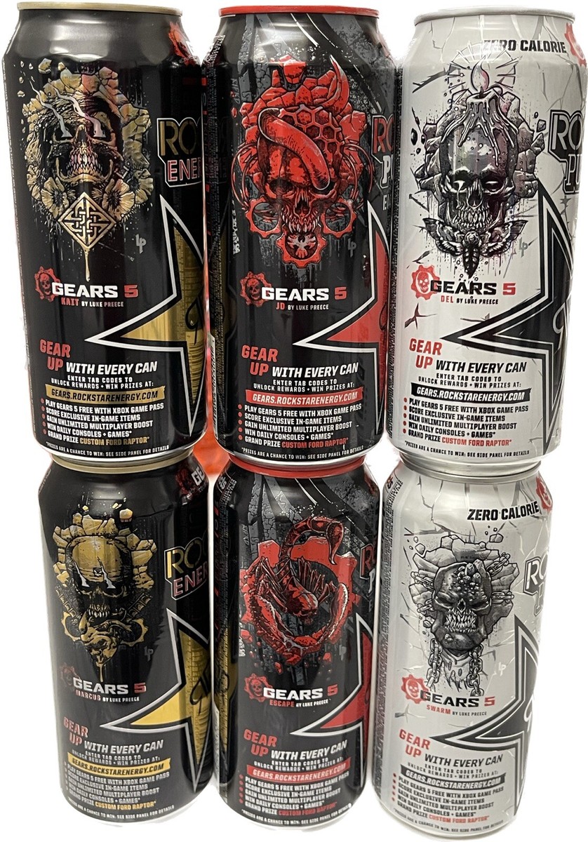 Rockstar Energy Drink Designs