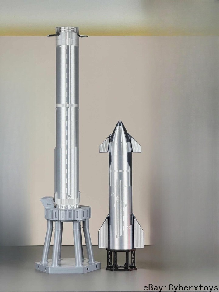 1:200 SpaceX Starship Super Heavy Propulsion Rocket Model Loose Parts ...