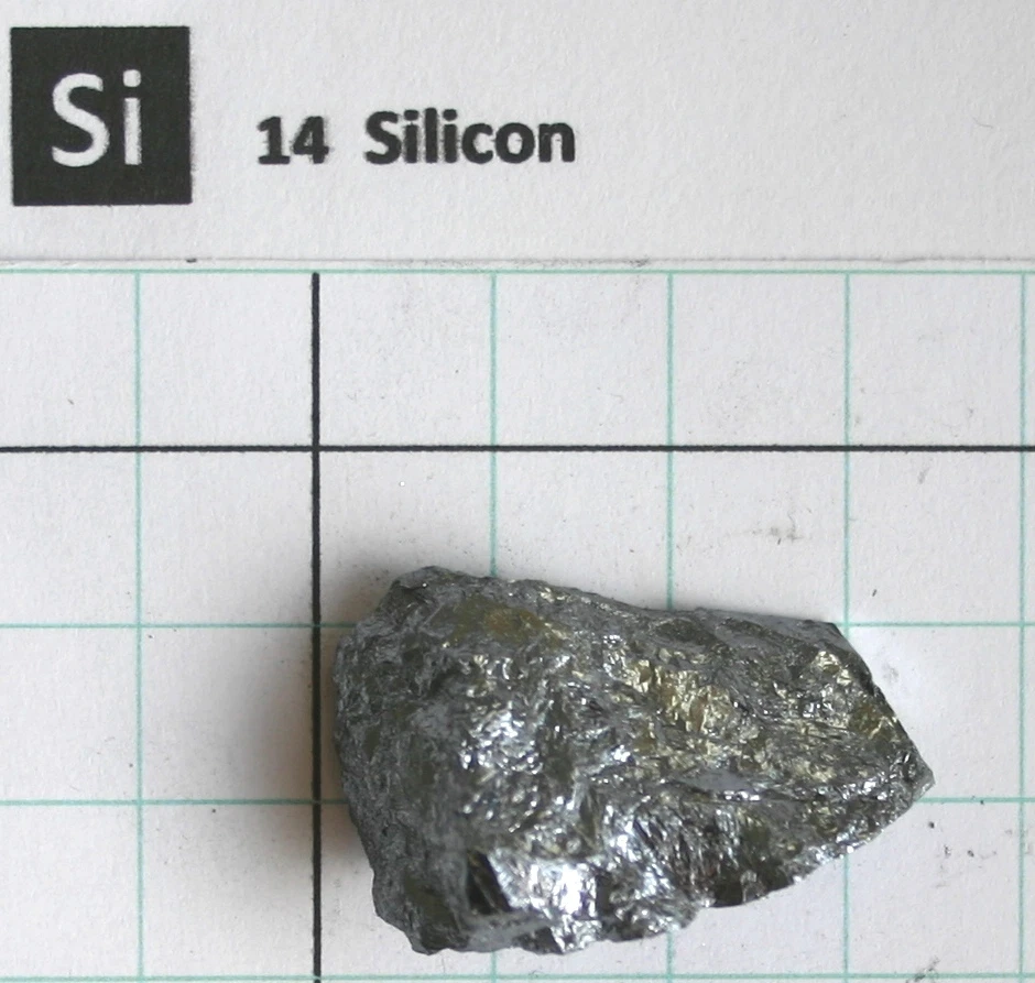 Pure Silicon Element