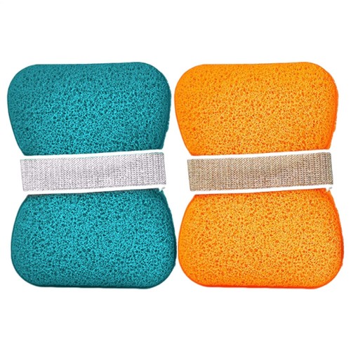 2Pcs Soap Pocket Exfoliating Soap Saver Pouch Body Scrubber Rough ...