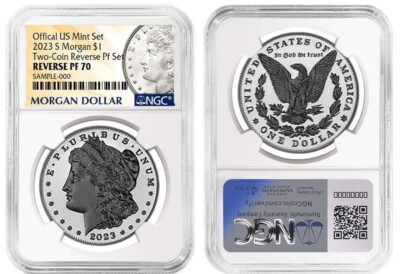 2023-S Reverse Proof $1 Morgan Dollar From The Set NGC Rev PF70 (1 Coin ...