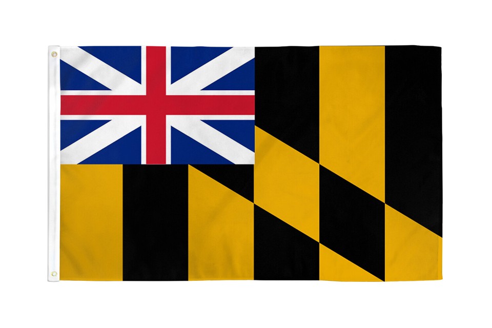 Calvert Flag 3x5ft American Historical Flag Maryland Lord of Baltimore ...