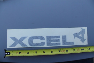 XCEL Wetsuits Surfboards Diving Black OG V51B Vintage Surfing STICKER ...