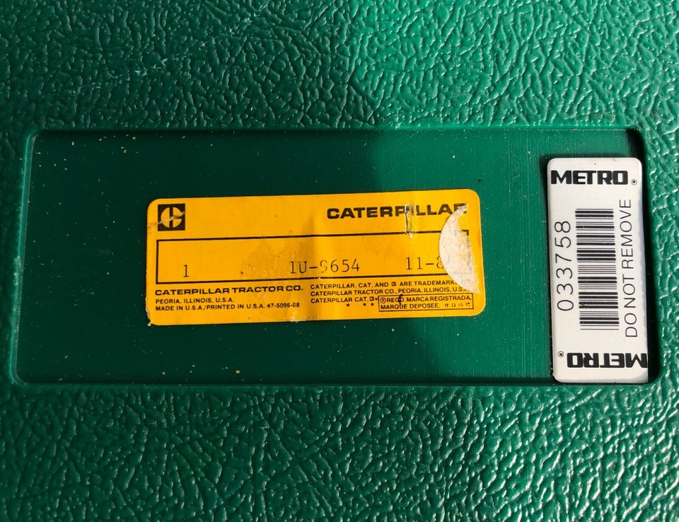 Caterpillar 1U-9654 1U9654 Engine Valve Insert Removal Tool Kit | eBay