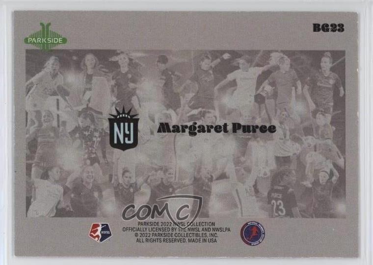 2022 Parkside NWSL Beautiful Game /500 Midge Purce Margaret Purce #BG23 ...