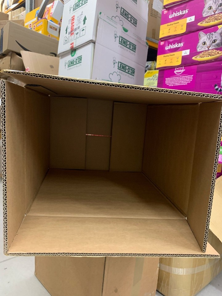 5X Heavy Duty Double-Wall Cardboard Moving Packing Boxes, Large ...