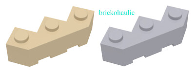 Lego Brick Modified Facet 3 x 3 Parts Pieces Lot ALL COLORS | eBay