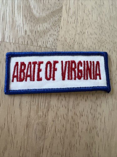 Vintage Abate of Virginia patch | eBay