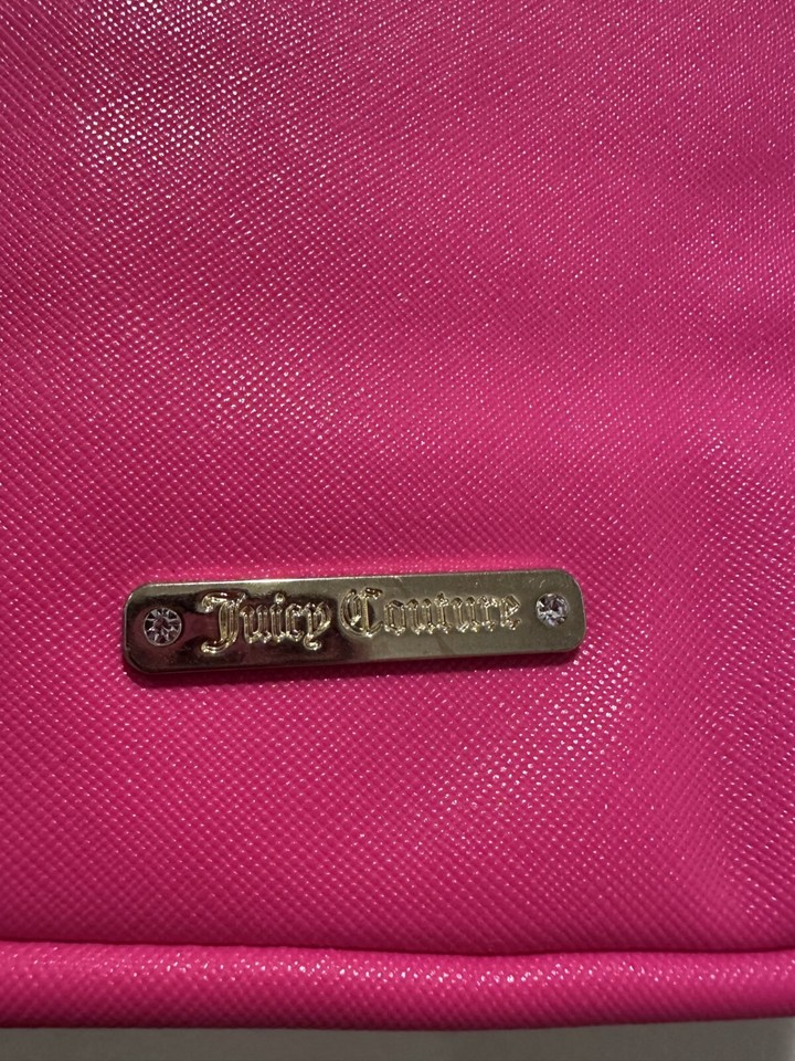 NWOT!! Juicy Couture Super Cute Hot Pink Black & White Side Striped ...