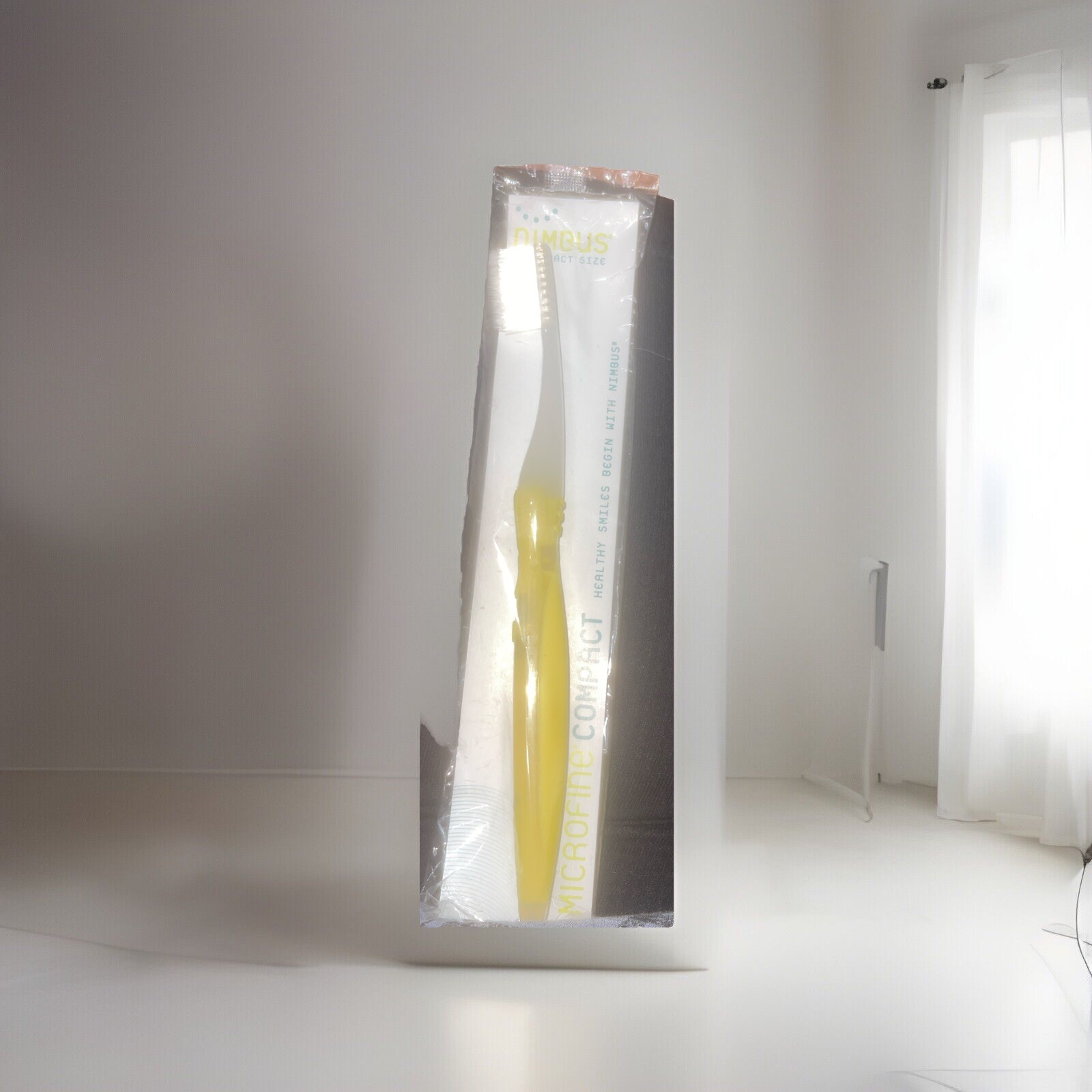 Nimbus Microfine Compact Toothbrush - Pack of 1 Yellow | eBay