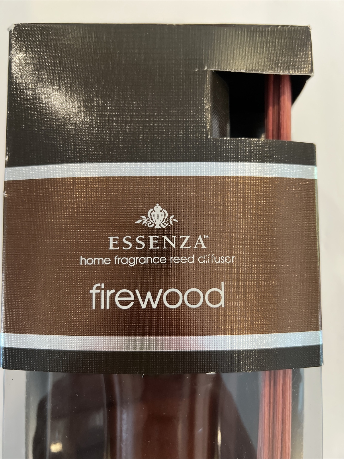 NEW Essenza Home Fragrance Reed Diffuser 7.5 fl oz. Firewood | eBay
