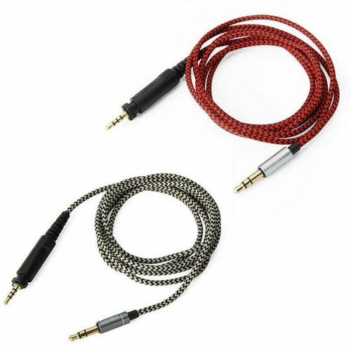 Audio Nylon braid Cable Cord For Shure SRH840 SRH940 SRH440 SRH750DJ ...